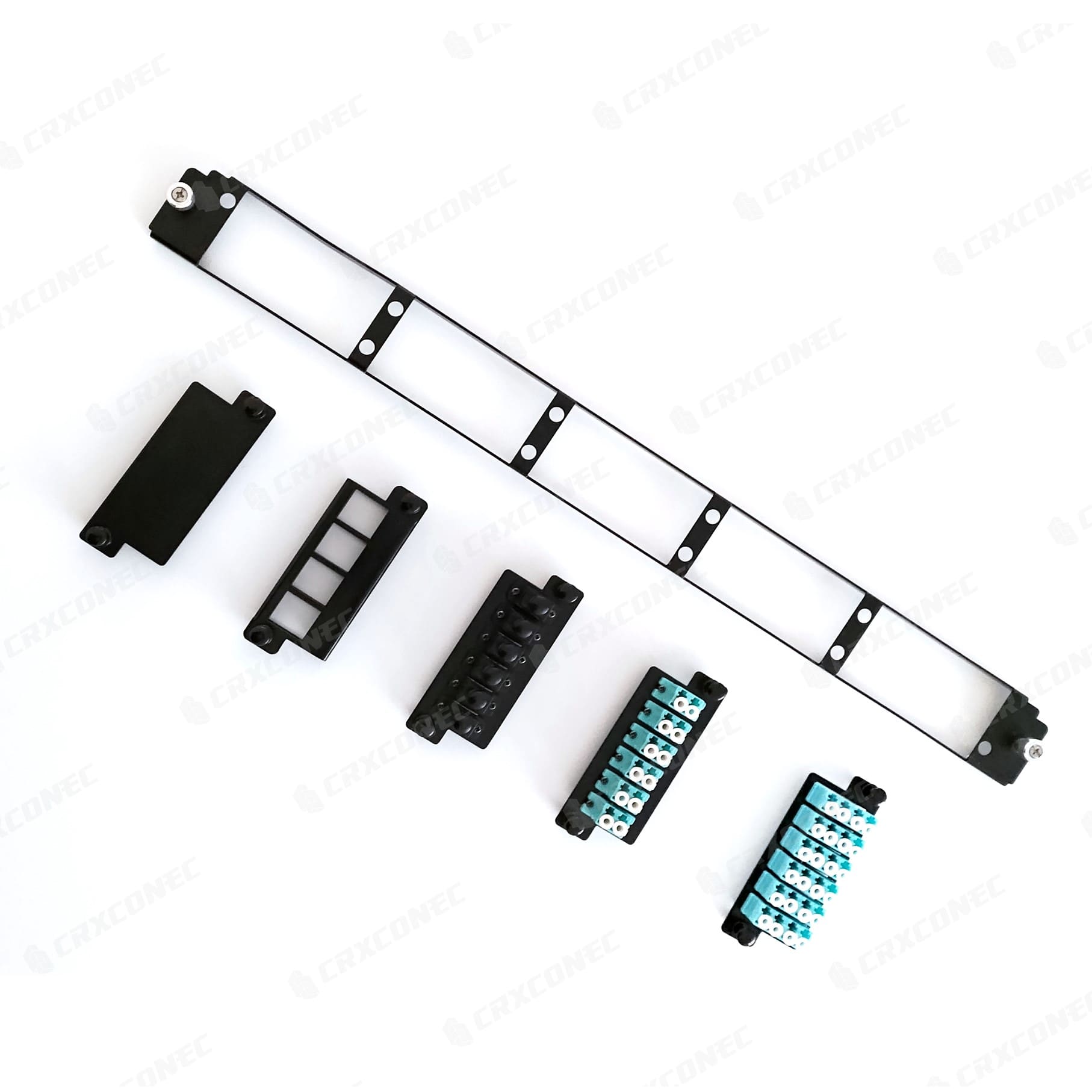 Multi functions High Density 1U 5 Slot Fiber Panel With Support Bar | Advanced Fiber Cabling ...